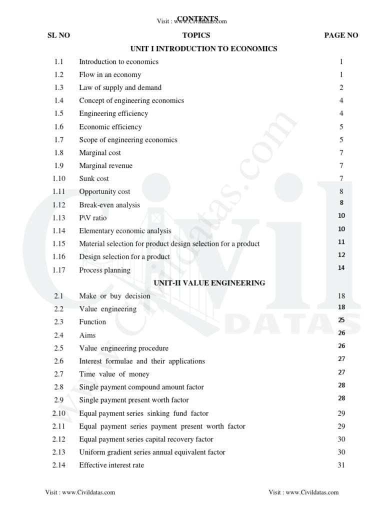 Civil Data | Download Free PDF | Supply And Demand | Economics