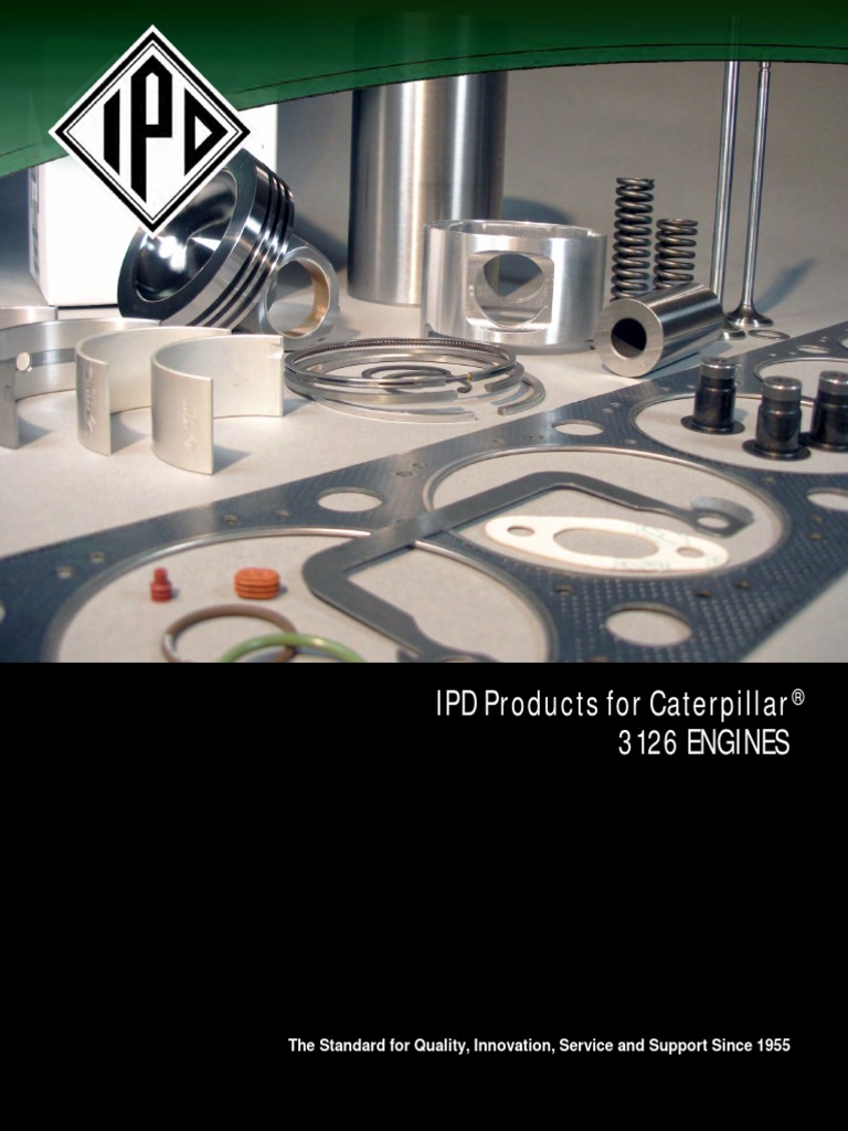 IPD Parts - 3126 - 080814 Small | PDF | Piston | Cylinder (Engine)