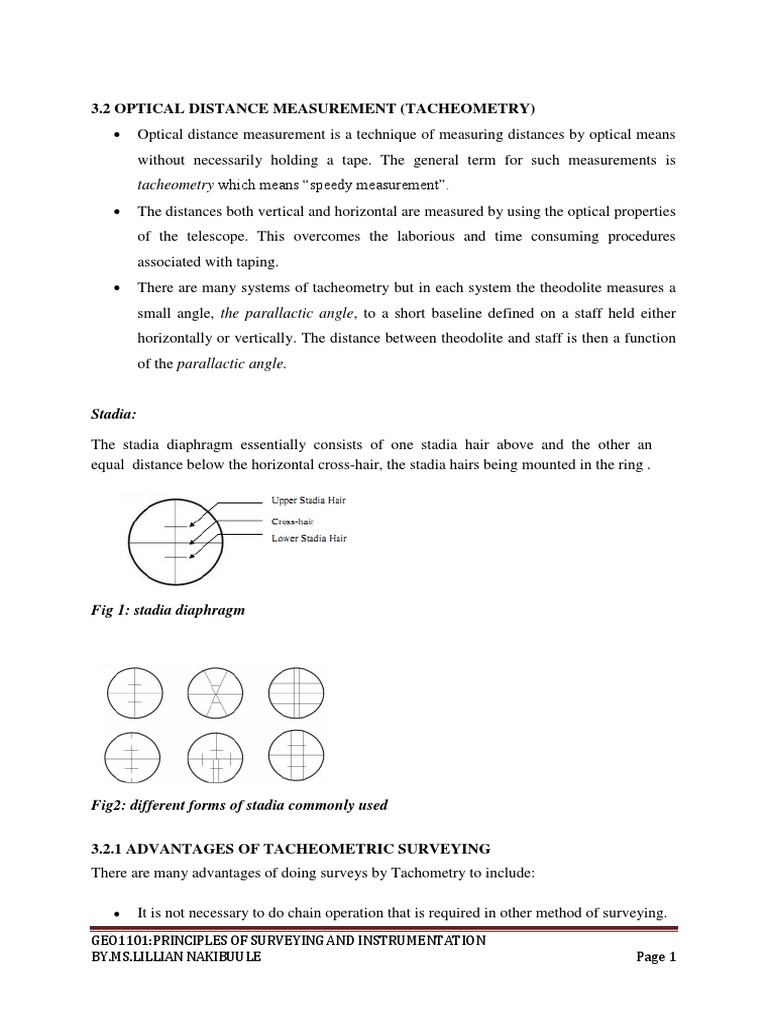Principles of Survey | PDF | Surveying | Scientific Observation