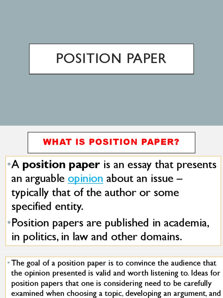 Position Paper | PDF | Epistemology | Cognition