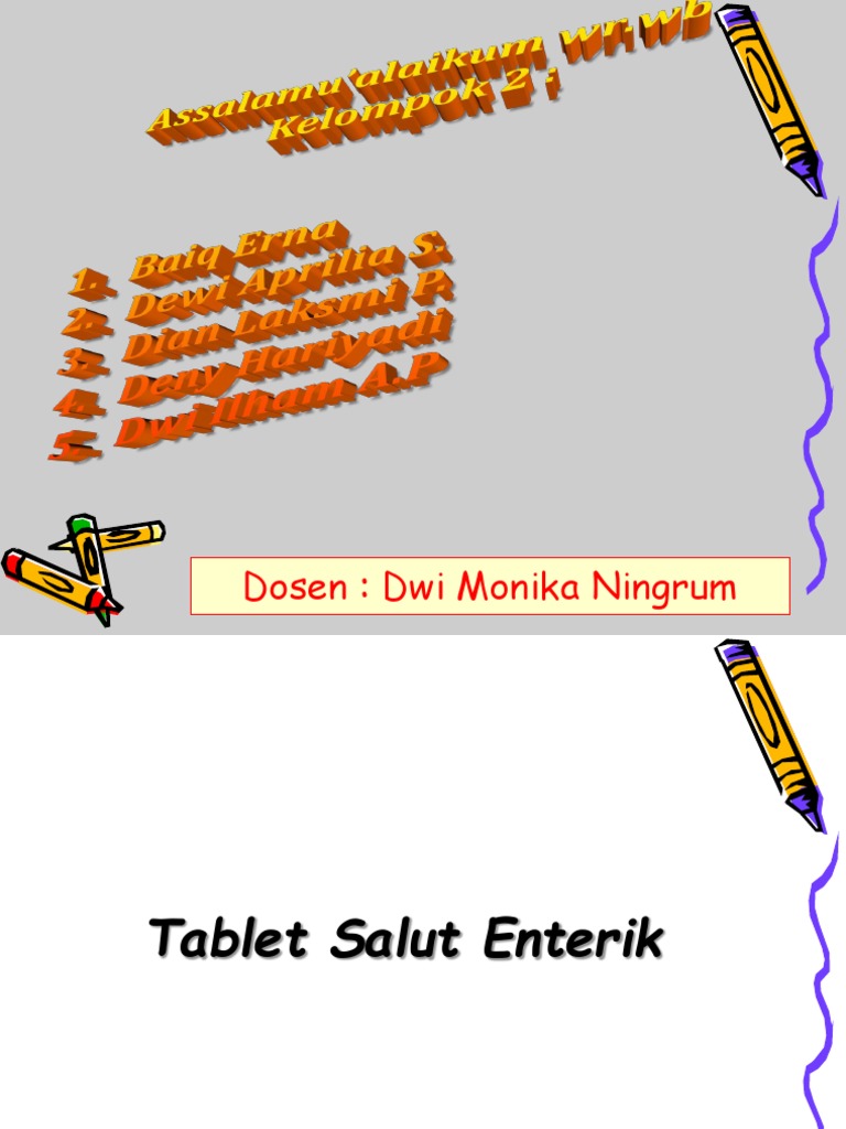 New PPT Tablet Salut Enterik | PDF
