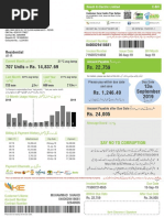 K-Electric Bill Summary for September 2018 | PDF | Power (Physics ...
