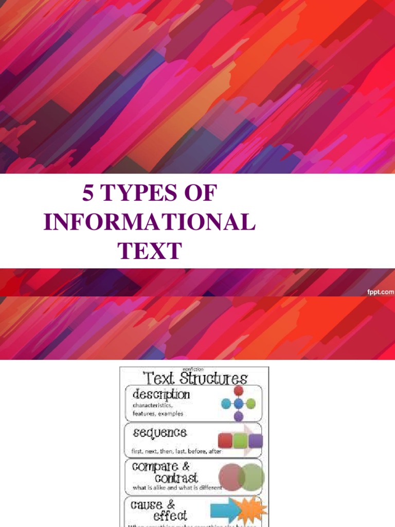5 Types of Informational Text | PDF