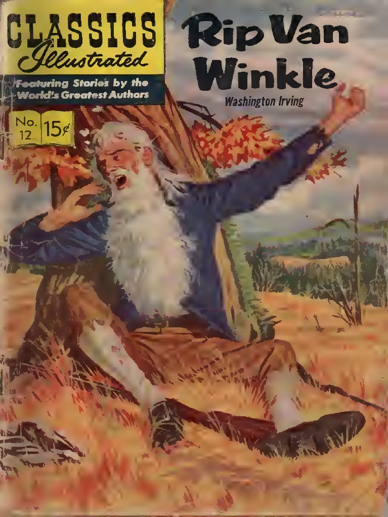Classics Illustrated - 012 - Rip Van Winkle PDF | PDF