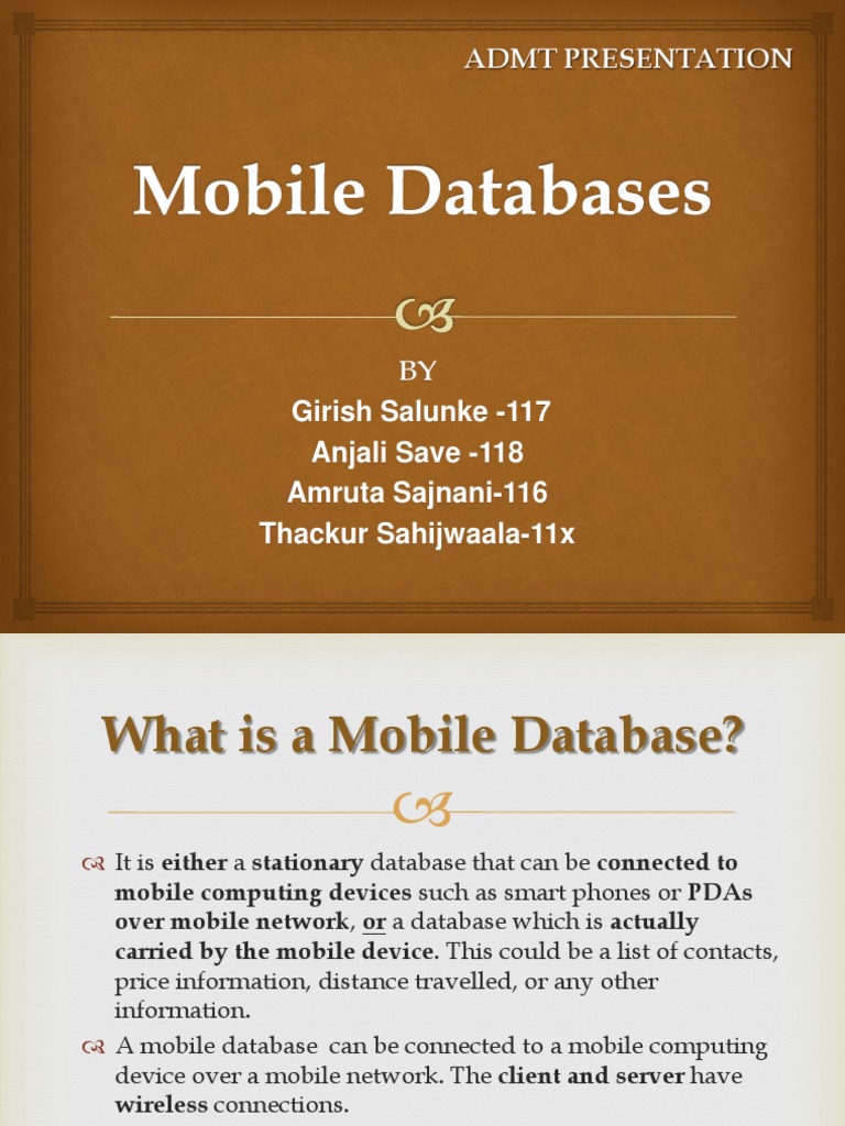 Presentation 1 Final | PDF | Peer To Peer | Databases