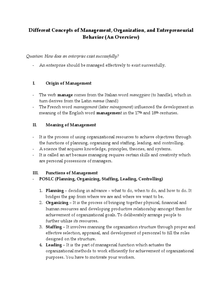 EntrepreneurialBehavior 1 | PDF | Entrepreneurship | Human Resources