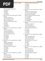 General Mental Ability Test Questions With Answers | PDF | Science ...