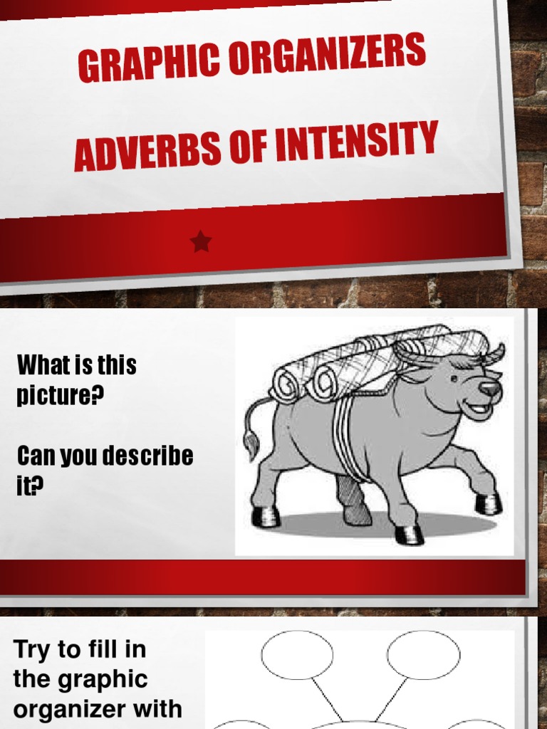 Graphic Organizer, Adverb of Intensity | PDF | Adverb | Linguistic Typology