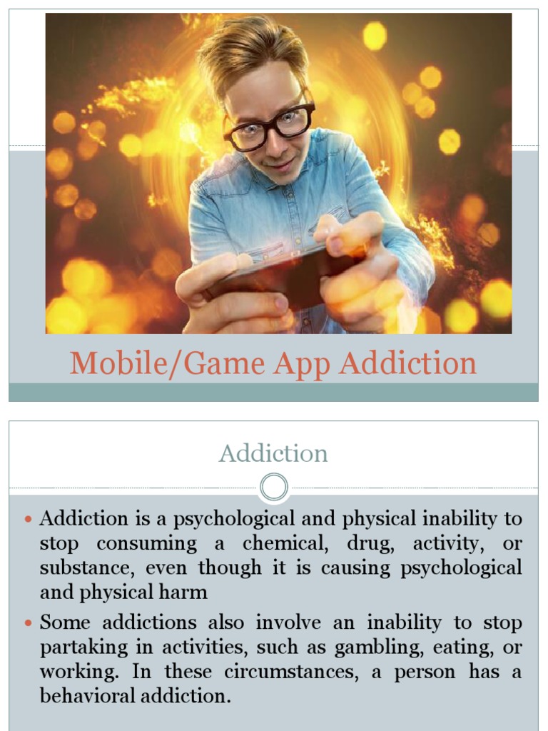 Mobile App Addiction | PDF | Anxiety | Video Games