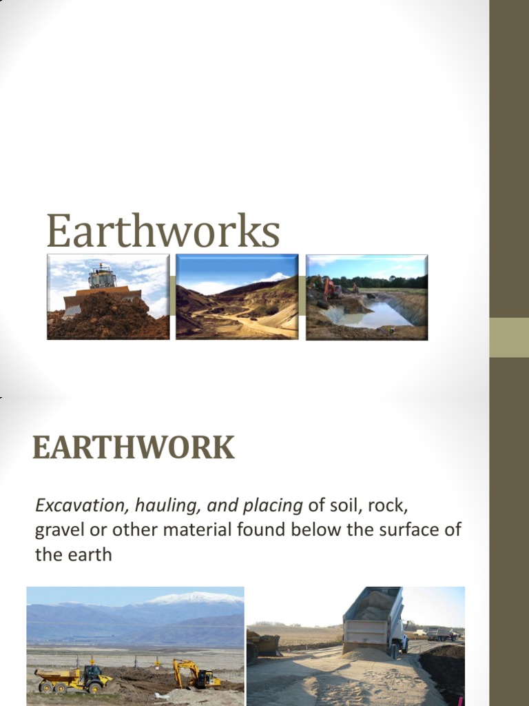 Understanding Earthworks: Calculating Volumes, Cross Sections, and ...