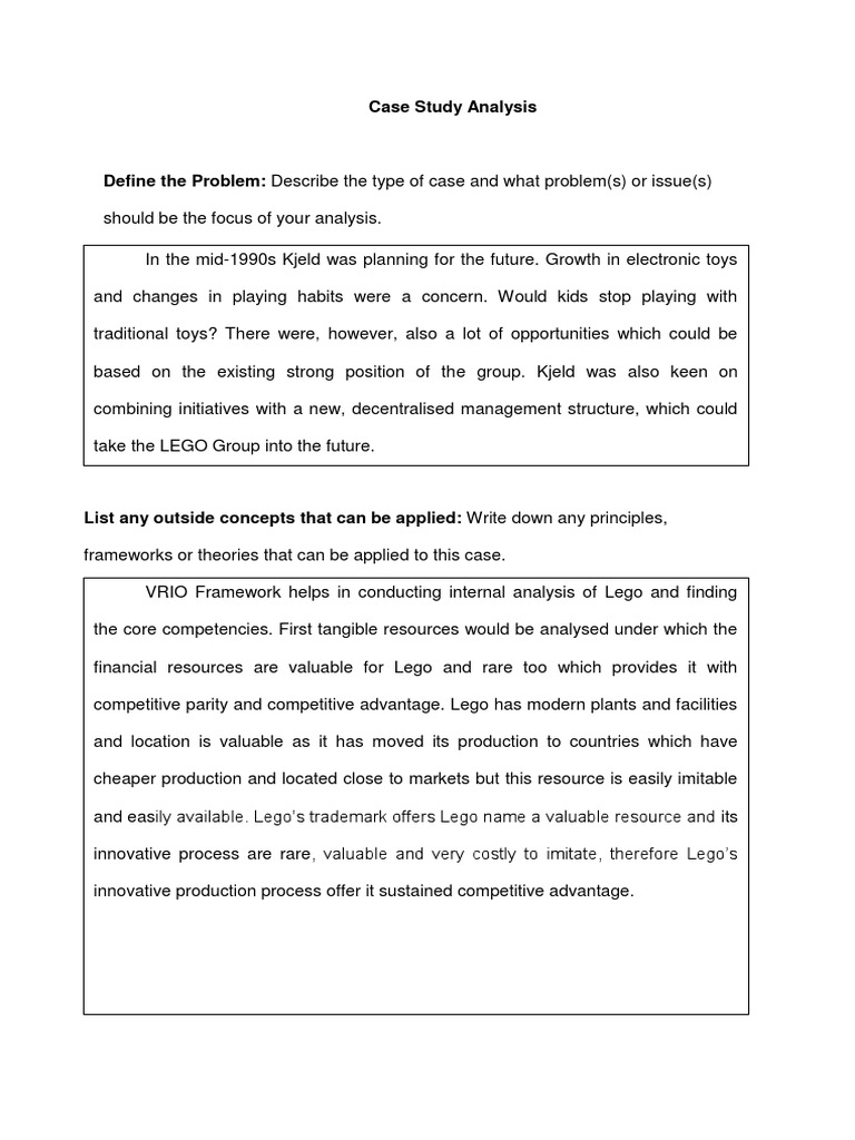 Lego Group Case Study | PDF | Scenario Planning | Innovation