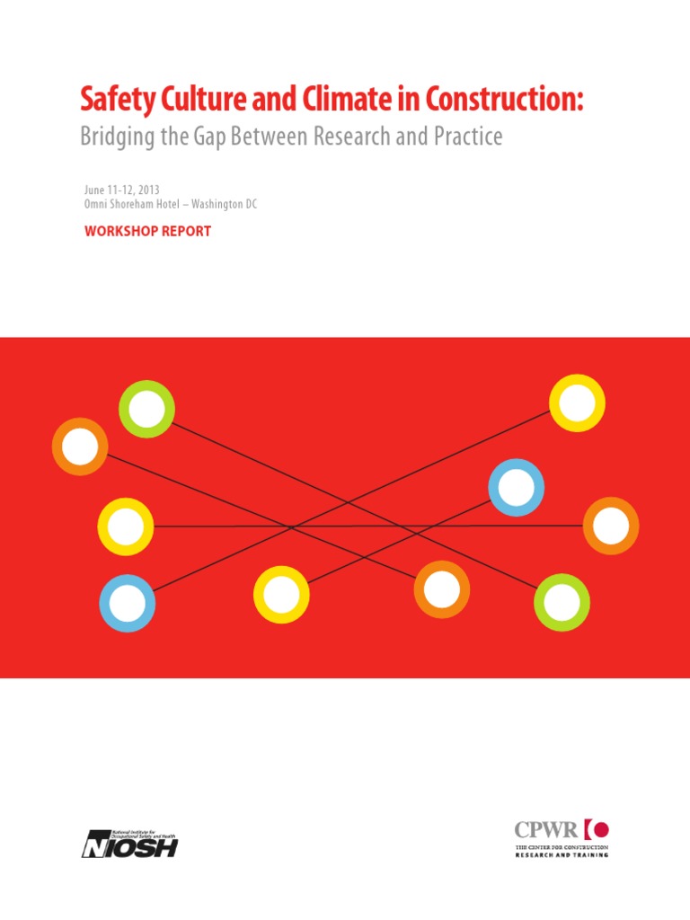 CPWR Safety Culture Final Report | PDF | Attitude (Psychology) | Value ...