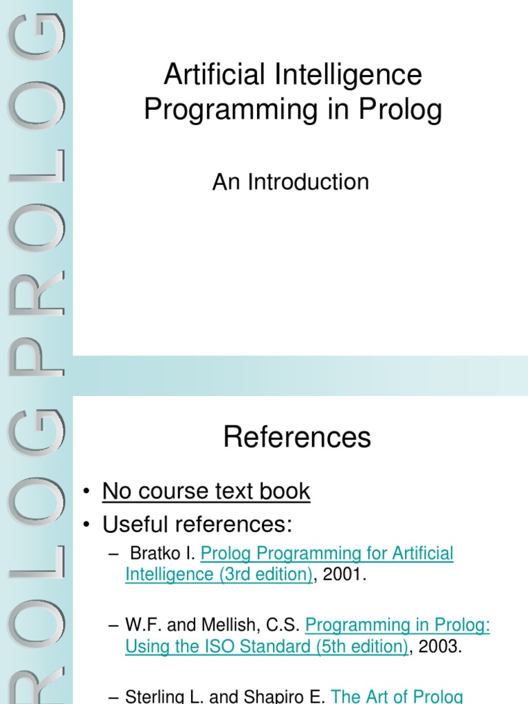 Prolog Lecture1 Lab Pdf Programming Language Programming Paradigms 