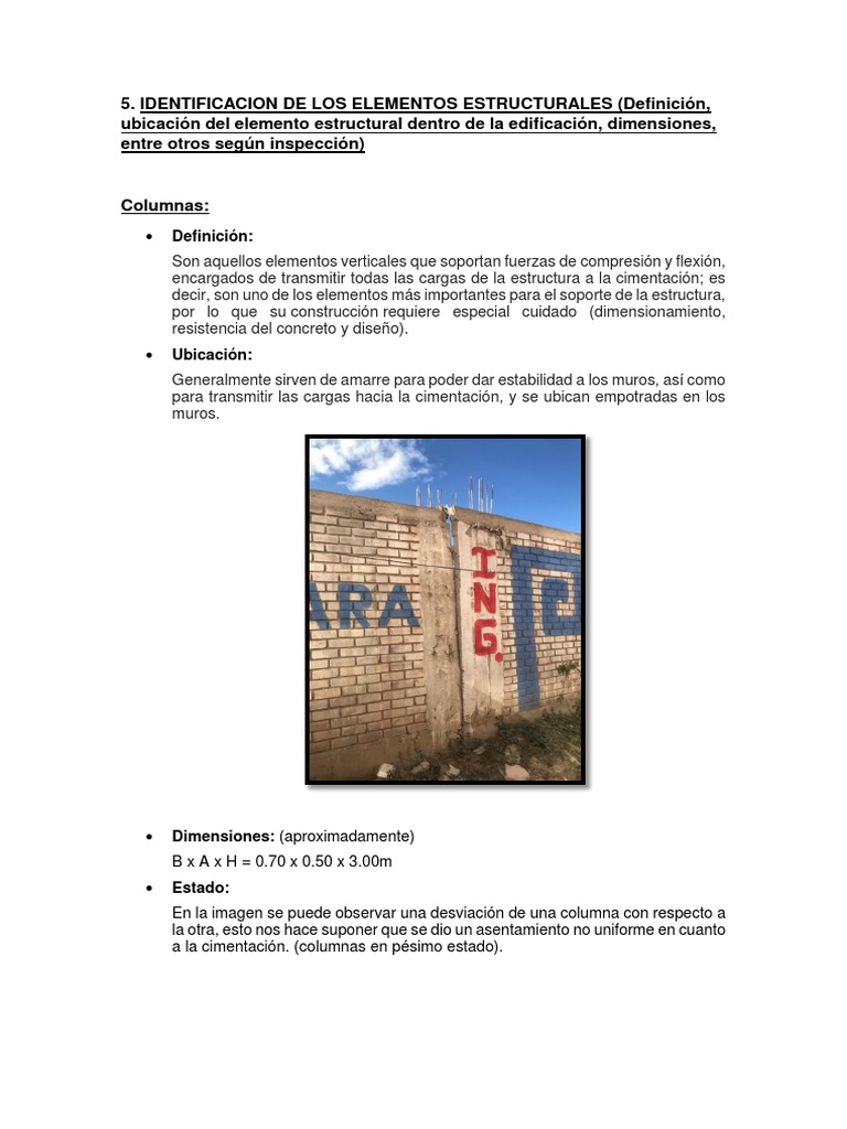 Identificacion de Elementos Estructurales - Ing. Civil | Descargar ...