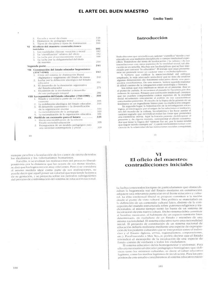 El Arte Del Buen Maestro | PDF