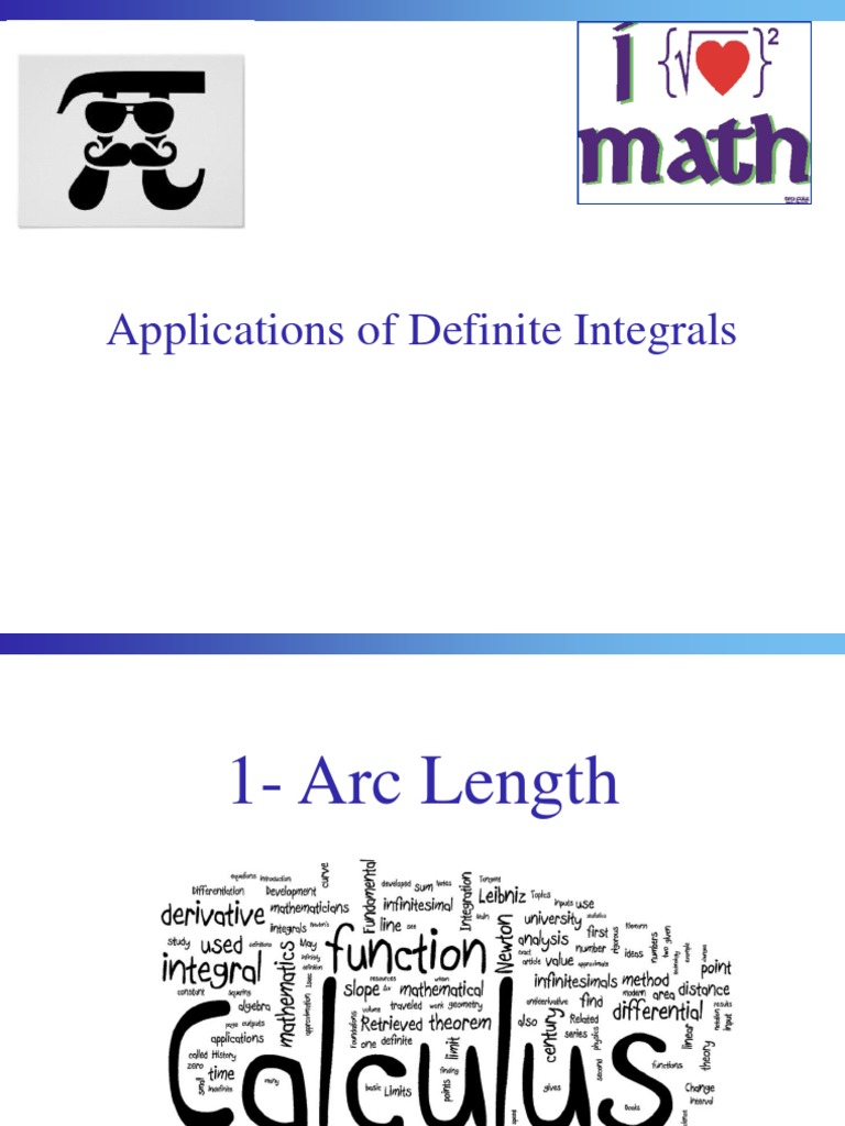 Applications of Definite Integrals | PDF | Curve | Derivative