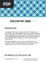 Palliative Nursing (Handout) | PDF | Palliative Care | End Of Life Care