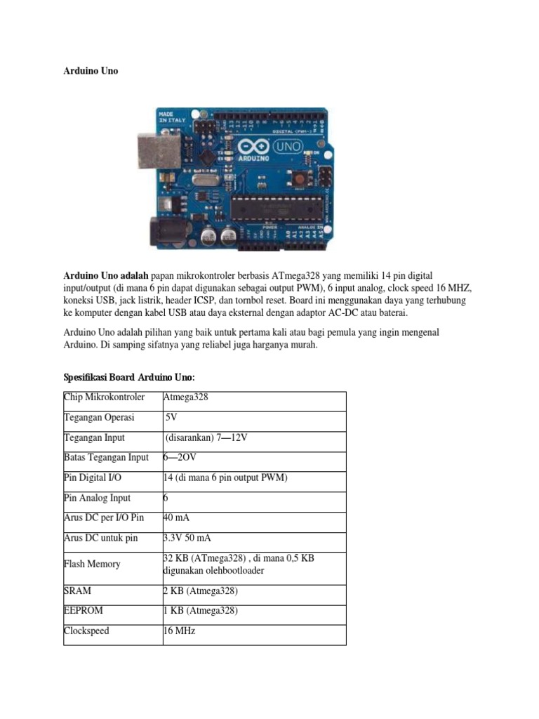 Arduino Uno | PDF