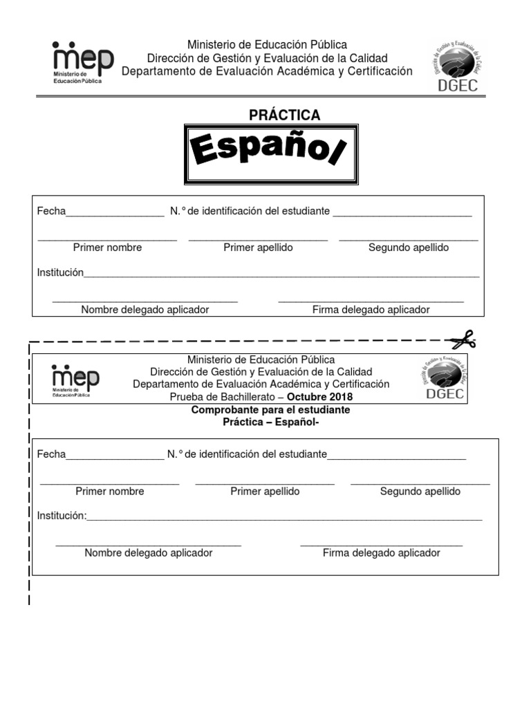 Practica Espanol | PDF | Servicio de redes sociales | Familia