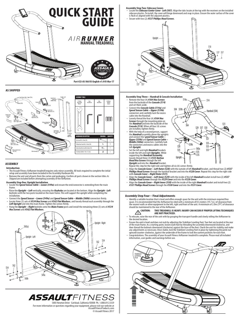 Assault Airrunner | PDF | Heart Rate | Screw