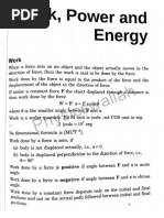 Work Energy Power Class 11 Formula Sheets | PDF | Collision | Force