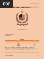 Aifset B.SC Fs Model Test Paper | PDF | Meiosis | Mitosis