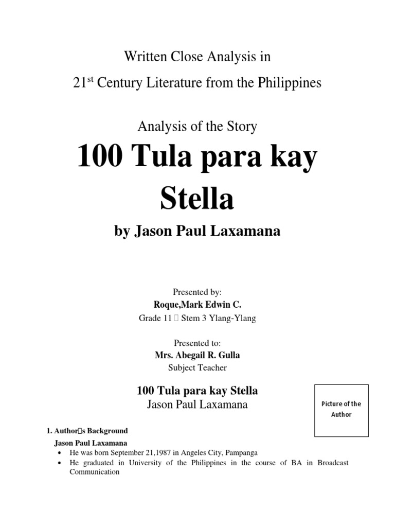 Written Close Analysis Format | PDF