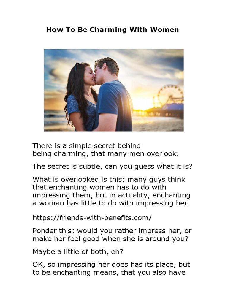 How To Be Charming With Women | PDF | Anger | Psychological Concepts