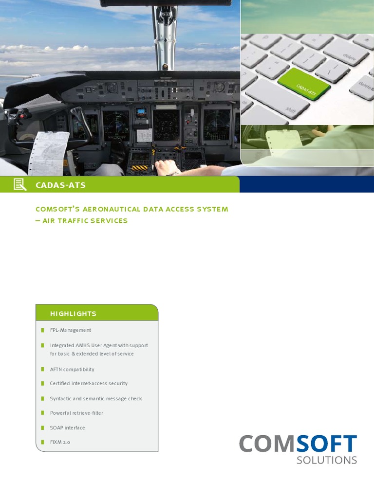 CADAS-ATS - Powerful ATS messaging and flight planning system | PDF ...