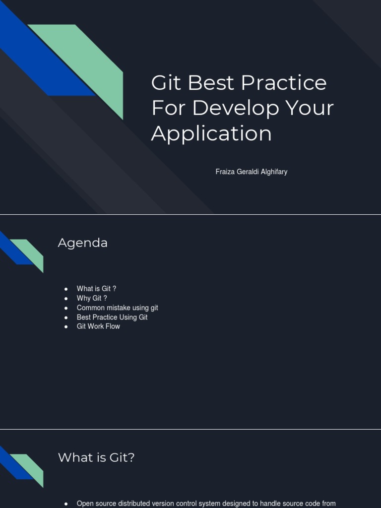 Git Best Practice & Workflow | PDF | Version Control | Software Development