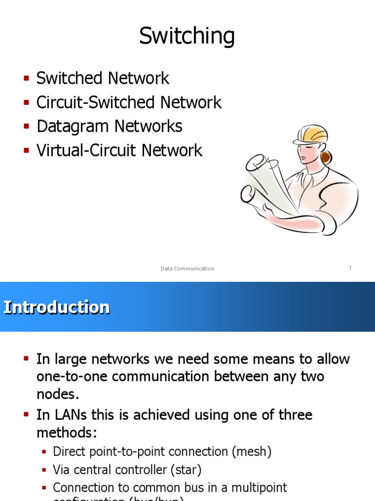Circuit and Packet Switching | PDF | Network Switch | Packet Switching