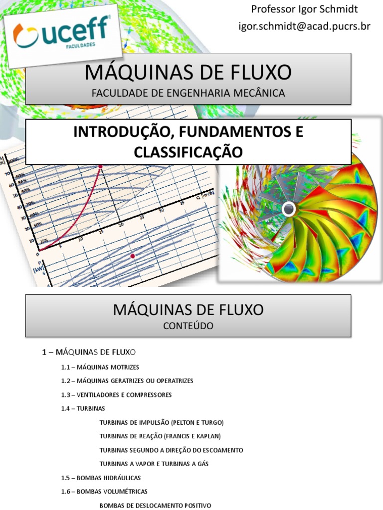Maquinas de Fluxo | PDF | Bomba | Conversão de energia