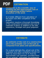 Rough Cost Estimation in Construction | PDF | Business | Nature