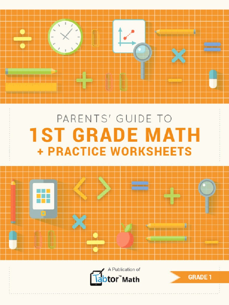 Parents Guide To 1st Grade Math | PDF | Common Core State Standards ...