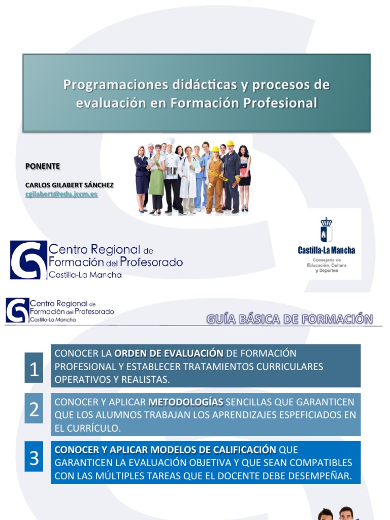 Programaciones Didácticas en FP | PDF | Evaluación | Plan de estudios