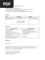 4 Types of Sentences Lesson Plan | PDF | Question | Sentence (Linguistics)