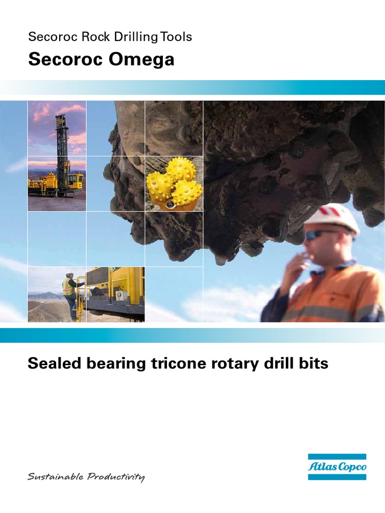 Secoroc Omega: Sealed Bearing Tricone Rotary Drill Bits | PDF | Bearing ...