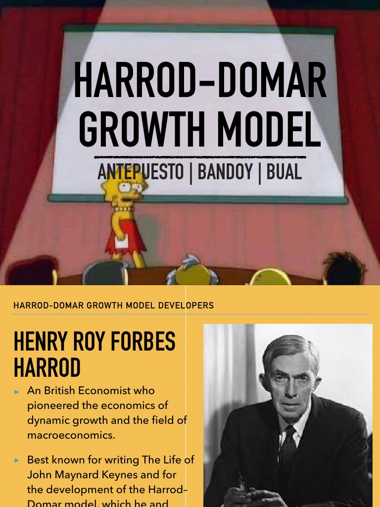 Harrod Domar GM Report PDF | PDF | Economic Growth | Macroeconomics