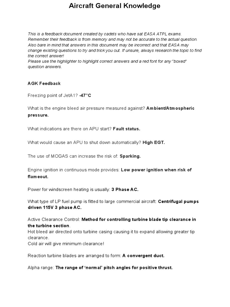 EASA Feedback - Agk | PDF | Carburetor | Jet Engine
