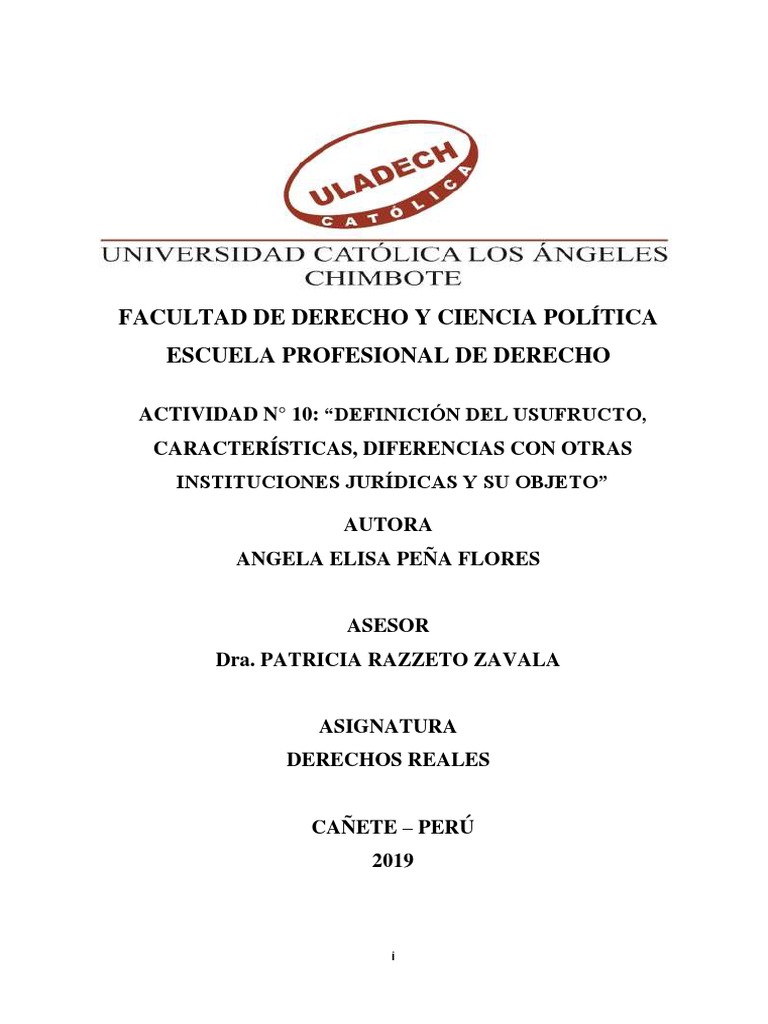 Definición Del Usufructo, Características, Diferencias Con Otras ...