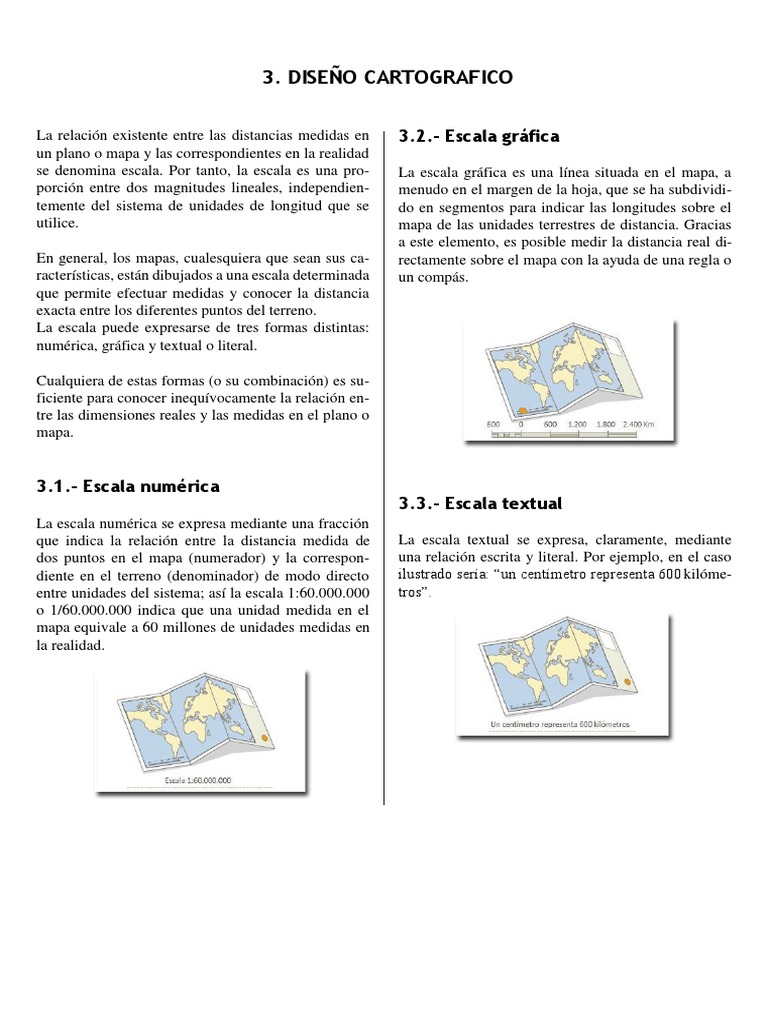 06 - Diseño Mapas Cartograficos | PDF | Mapa | Cartografía
