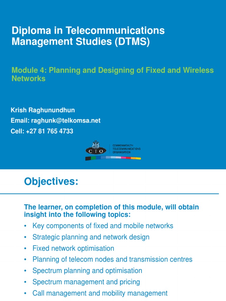Mod 4 - 9 PDF | PDF | Cellular Network | Computer Network