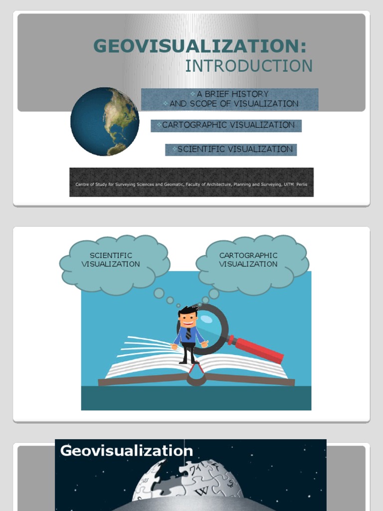 GEOVISUALIZATION | PDF | Visualization (Graphics) | Geographic Information System