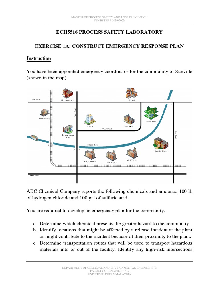 Exercise 1A ERP | PDF | Emergency | Hazards