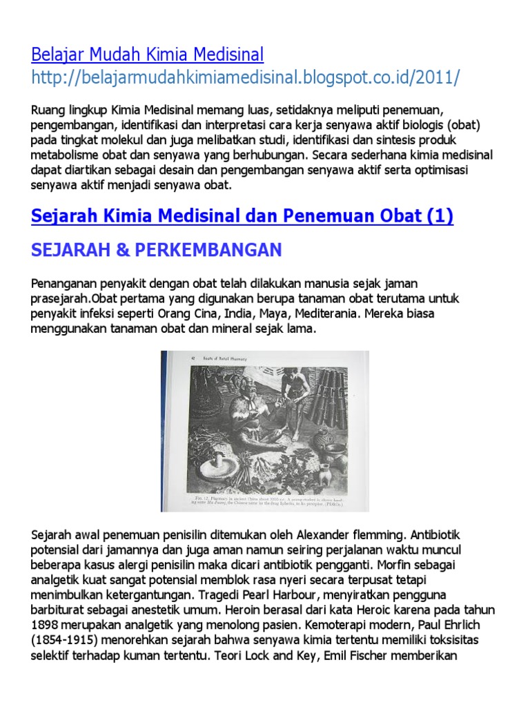 Kimia Medisinal | PDF