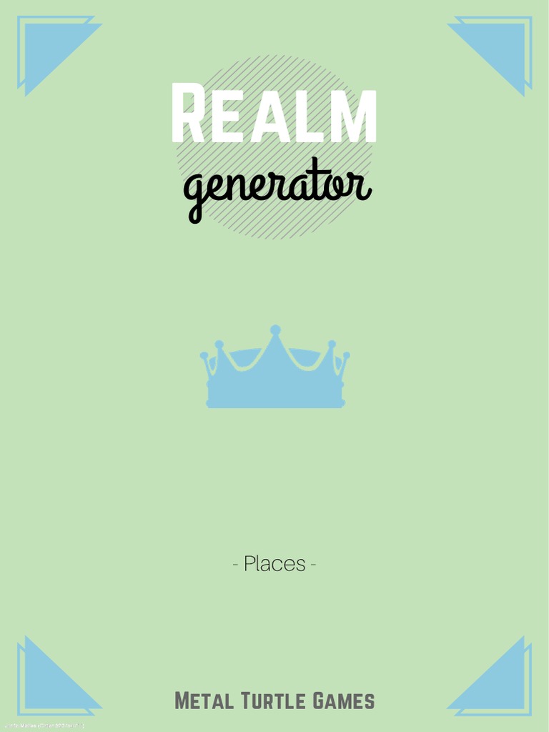 Realm Generator | PDF