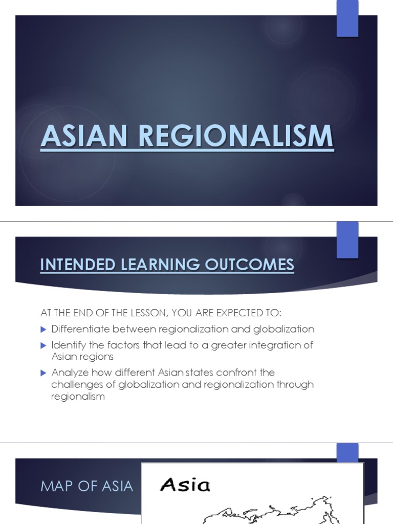 Asian Regionalism | PDF | Association Of Southeast Asian Nations ...