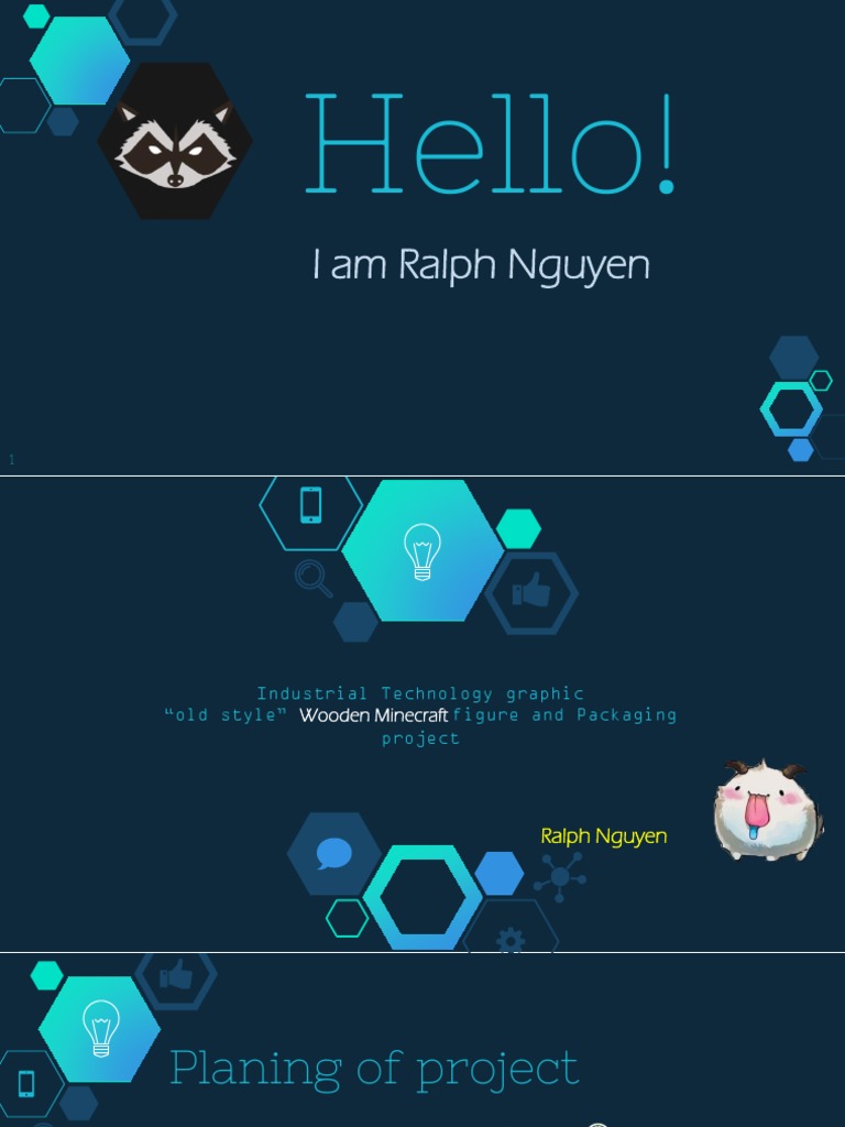 Hello!: I Am Ralph Nguyen | PDF | Color | Blue