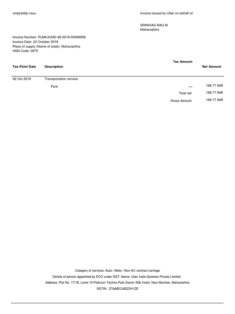 Tax Point Date Description Tax Amount Net Amount | PDF