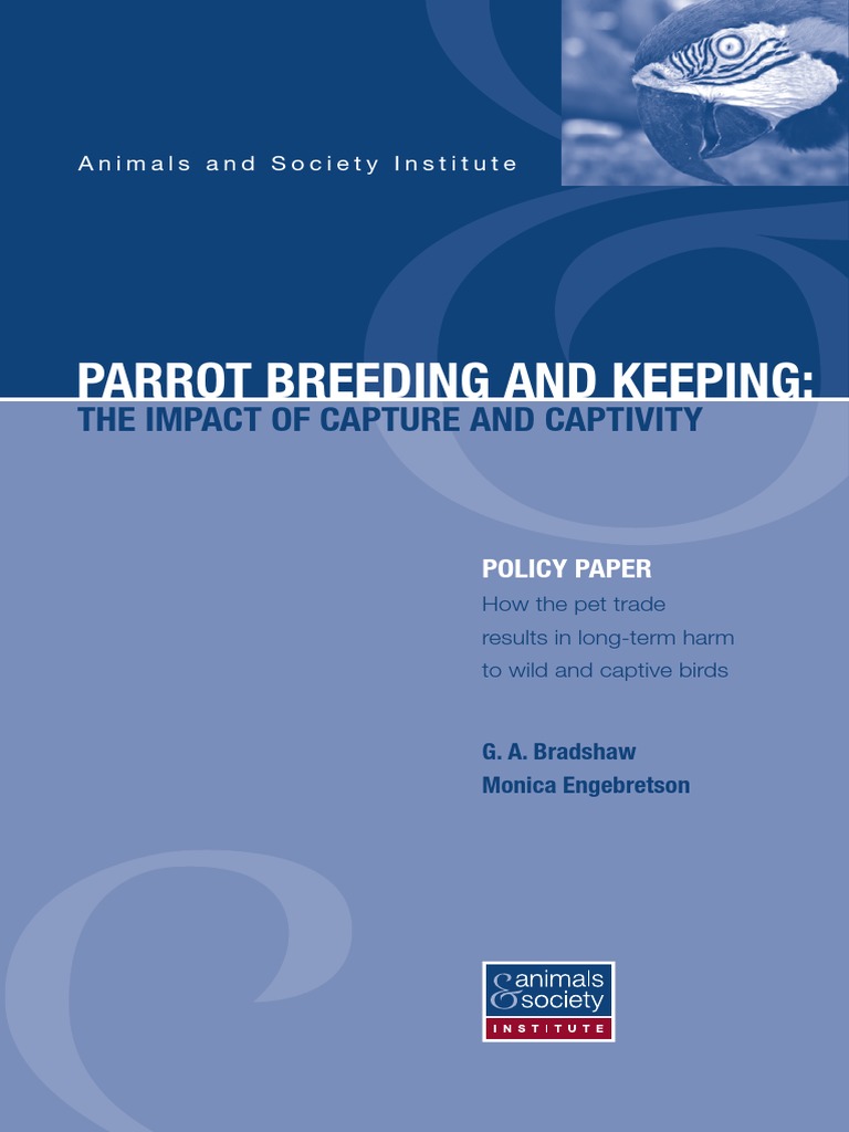 Parrot Breeding and Keeping:: The Impact of Capture and Captivity | PDF ...